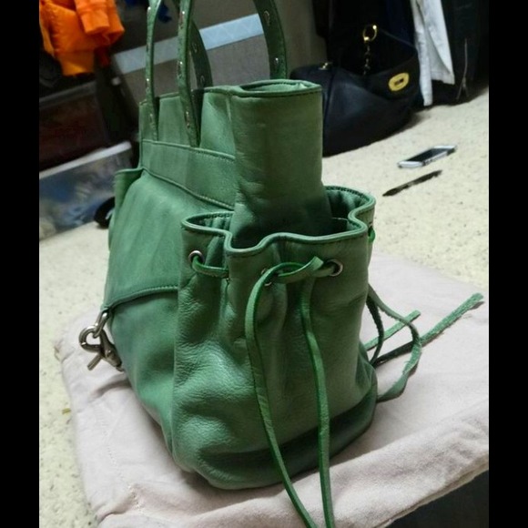 Botkier | Bags | Botkier Celadon Green Leather Trigger Satchel | Poshmark