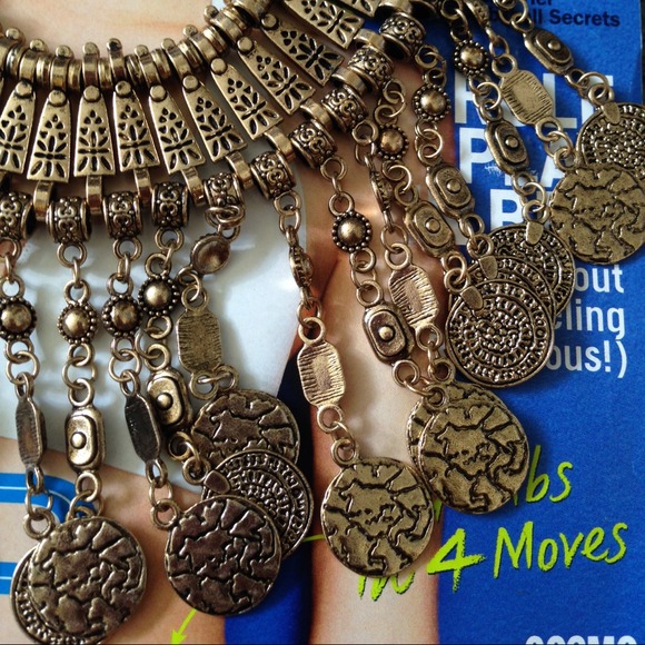 Dailylook | Jewelry | Coin Collar Statement Necklace | Poshmark