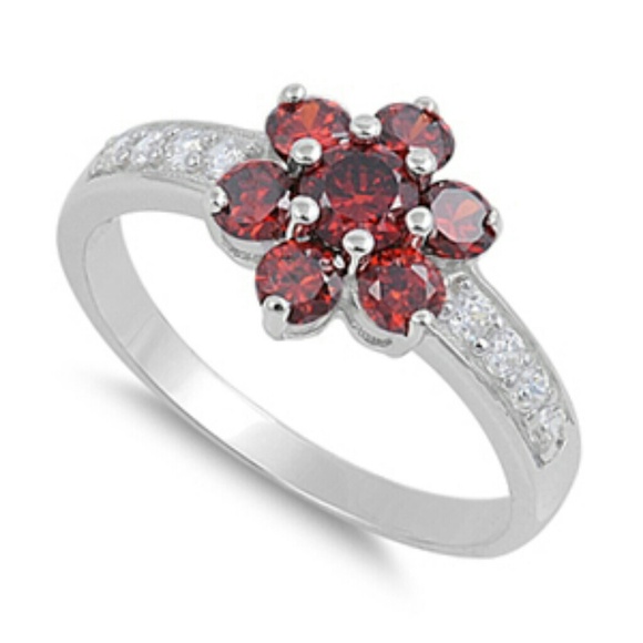 Jewelry | Flower Cz Ring | Poshmark