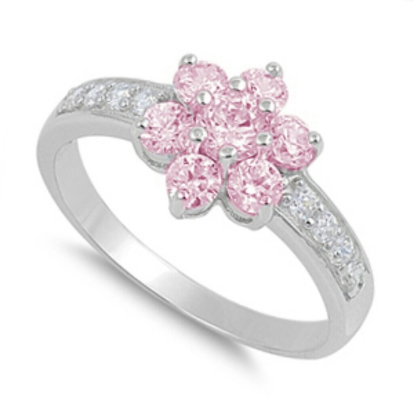 Jewelry | Flower Cz Ring | Poshmark