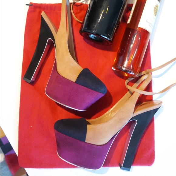Yves Saint Laurent | Shoes | Yves Saint Laurent Obsession Platform ...