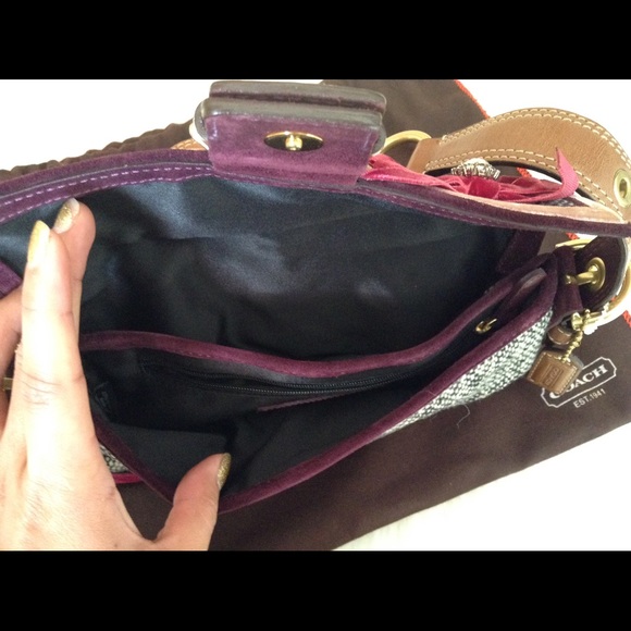 Coach | Bags | Coach Soho Rare Tweed Handbag Multi | Poshmark