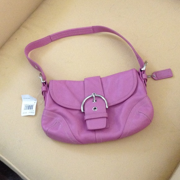 Coach | Bags | Raspberry Coach Handbag | Poshmark