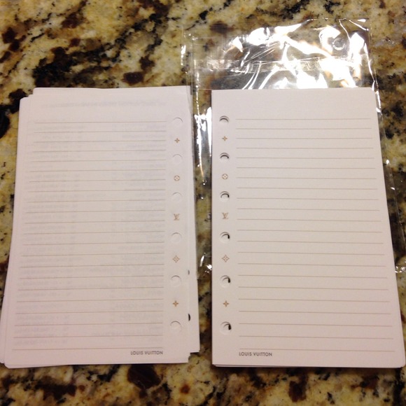 Lv Mm Agenda Insert Size Chart | semashow.com