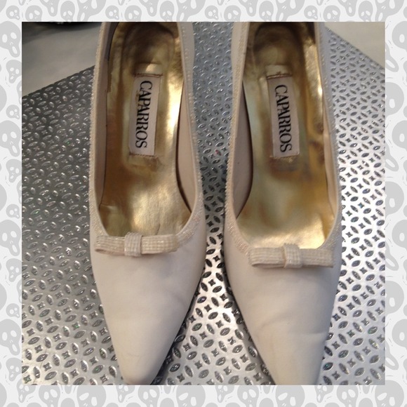 Caparros | Shoes | Sweet Fabric Heels | Poshmark
