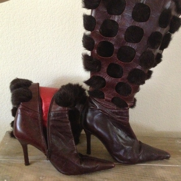 Shoes | Rabbit Fur Boots | Poshmark