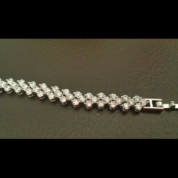 Umode | Jewelry | Aaa Paved Stones Cz Tennis Bracelet | Poshmark