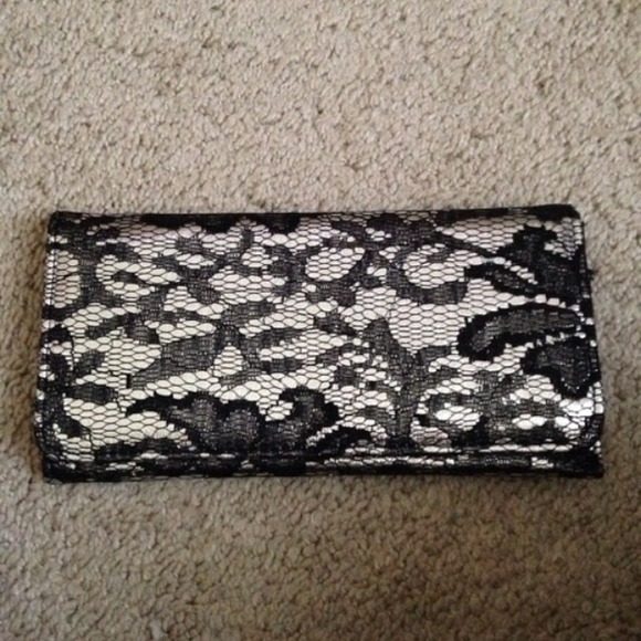 Bags | Lace Wallet | Poshmark