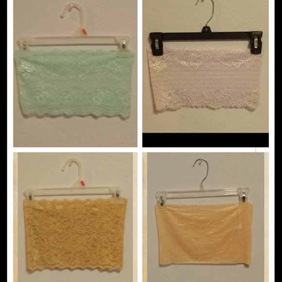 Accessories | 4 Lace Tubes | Poshmark