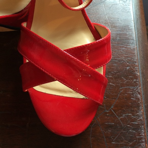 kate spade | Shoes | Red Kate Spade Patent Leather Heels | Poshmark