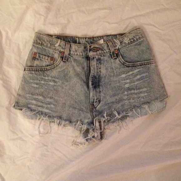 Levi's | Dresses | Sold High Waisted Levis Cut Offs | Poshmark