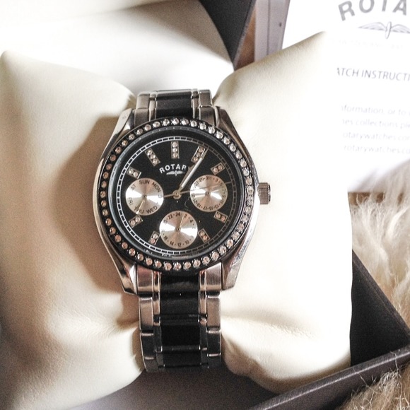 Rotary | Jewelry | Stunning Authentic Rotary Diamond Watch | Poshmark
