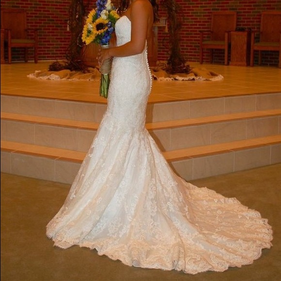 Mori Lee | Dresses | Mori Lee Lace Wedding Dress | Poshmark