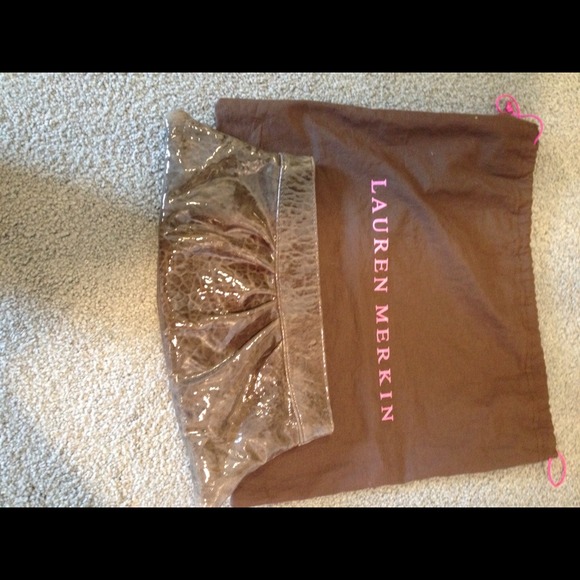 Lauren Merkin | Bags | Lauren Merkin Gray Patent Iconic Louise Clutch ...