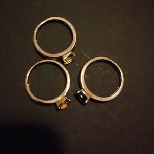 QVC | Jewelry | Stackable Ring Set | Poshmark