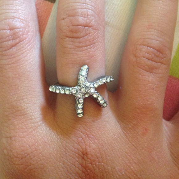Accessories | Diamond Starfish Ring | Poshmark