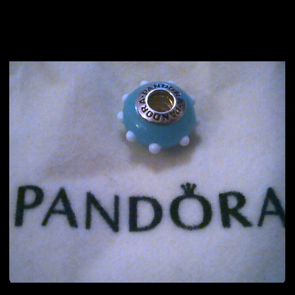 Pandora | Jewelry | Sold Rare Pandora Blue Seeing Spots | Poshmark