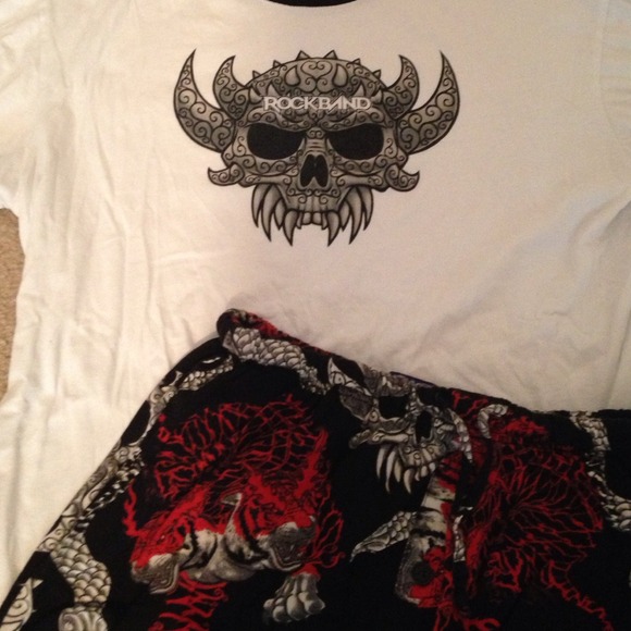 Rock Band | Intimates & Sleepwear | Rock Band Pajamas | Poshmark
