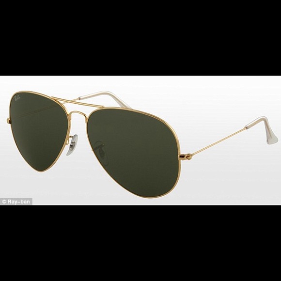 Ray-Ban | Accessories | Ray Ban Gold Rimmed Sunglasses | Poshmark