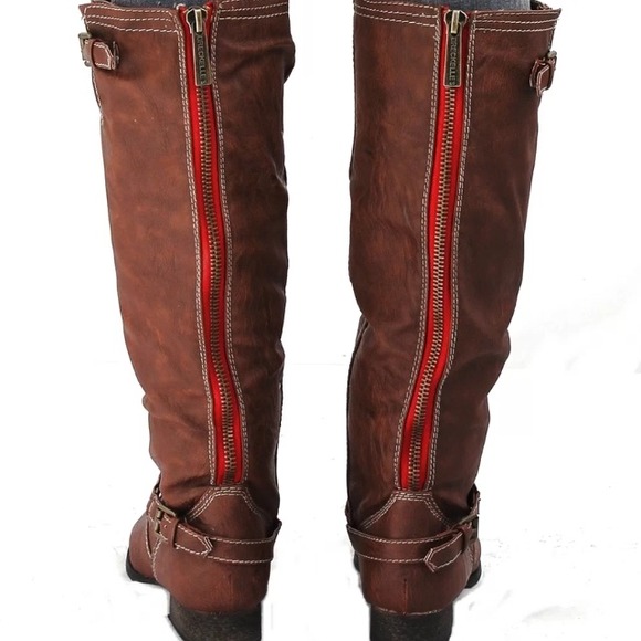 Shoes | Salered Zipper Riding Boots | Poshmark