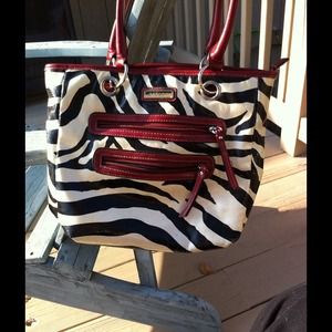 Strada | Bags | Zebra Handbag | Poshmark