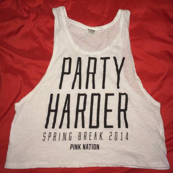 Victoria's Secret | Tops | Victoria Secret Pink Spring Break Top | Poshmark