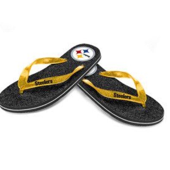 NFL | Shoes | New Ladies Steelers Flip Flops | Poshmark