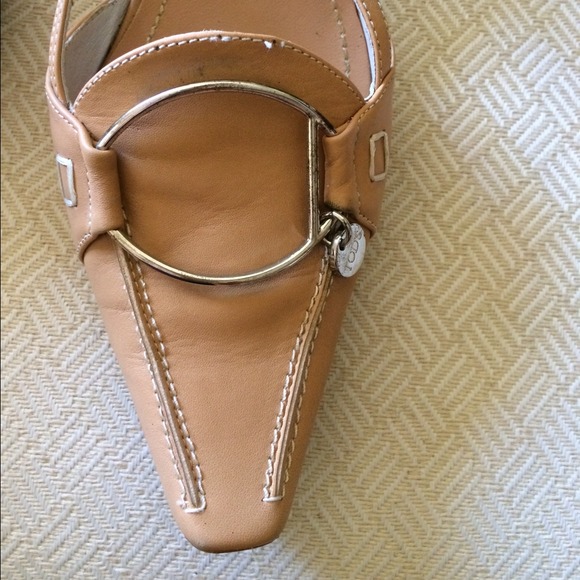 Shoes | Tan Leather Sling Back | Poshmark