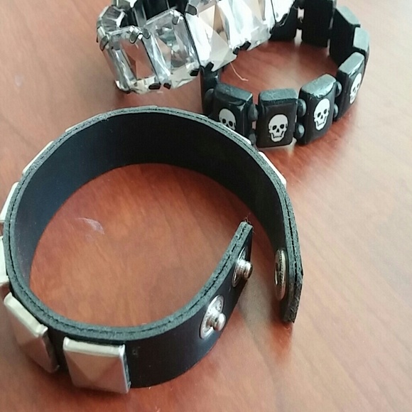 Jewelry | Edgy Bracelet Bundle | Poshmark