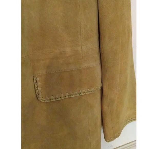 Jackets & Coats | Hsn Terry Lewis Suede Leather Jacket | Poshmark