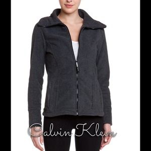 Calvin Klein - Calvin Klein zip front hooded fleece. New. Sm. from ...