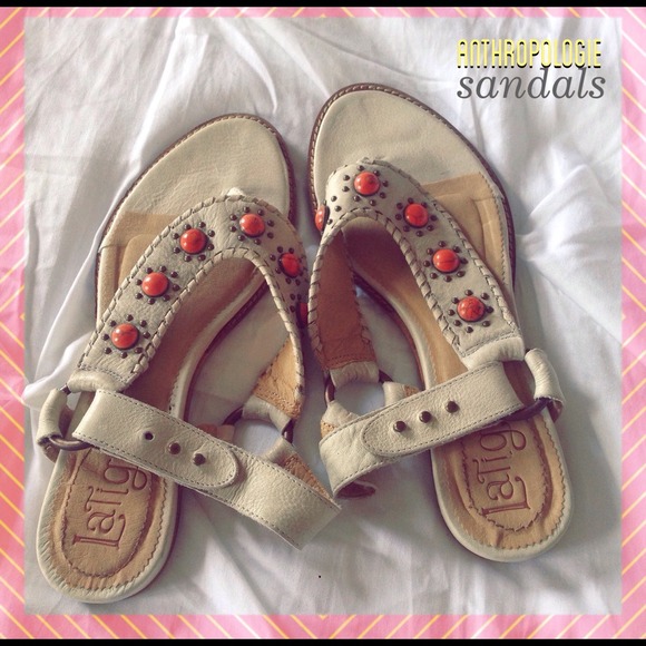 Anthropologie Shoes Hp Nwot Leather Sandals Poshmark