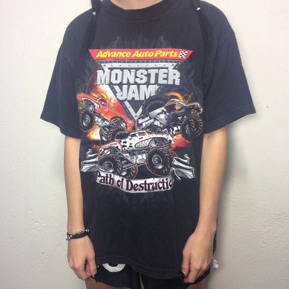 Tops | Monster Jam Tee | Poshmark