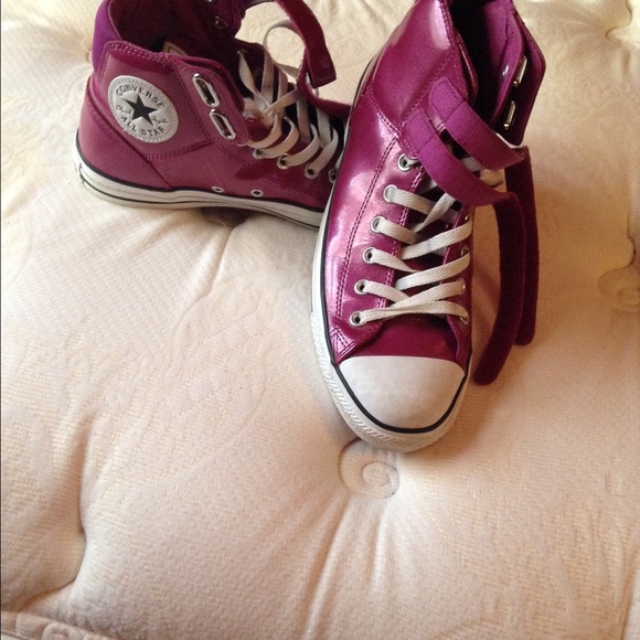 Converse | Shoes | Converse Allstar Magenta Hightops | Poshmark