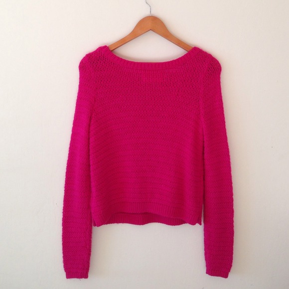 Abercrombie & Fitch | Sweaters | Raspberry Pink Abercrombie Fitch ...