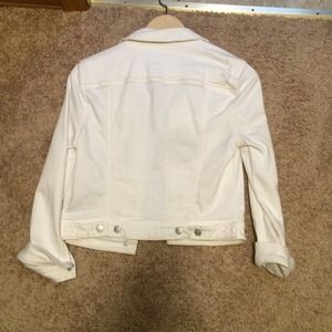 Guess | Jackets & Coats | Guess White Jean Jacket | Poshmark