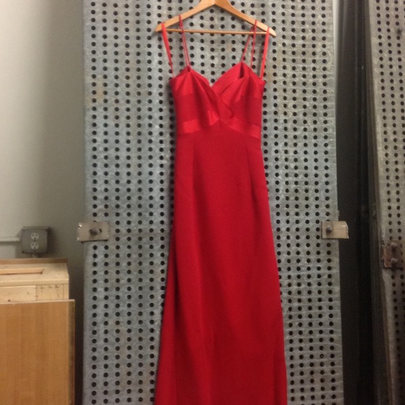 Cache | Dresses | Cache Red Evening Gown | Poshmark