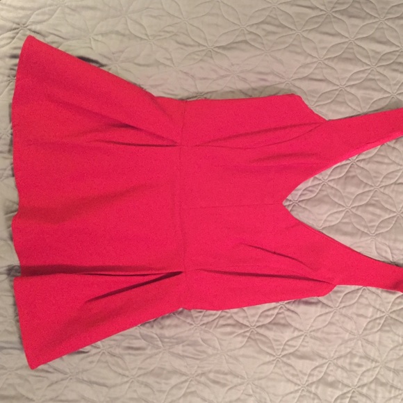 Lulus | Tops | Red Peplum Top | Poshmark