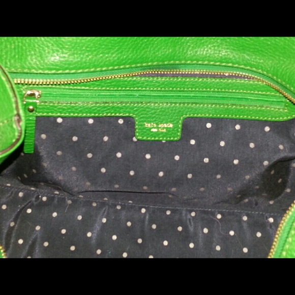 kate spade | Bags | Beautiful All Leather Green Kate Spade Ny Handbag ...