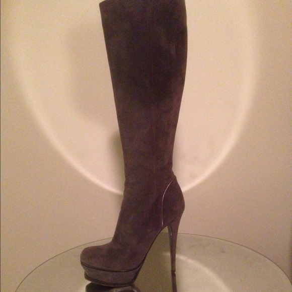 Yves Saint Laurent | Shoes | Ysl Suede Boots | Poshmark