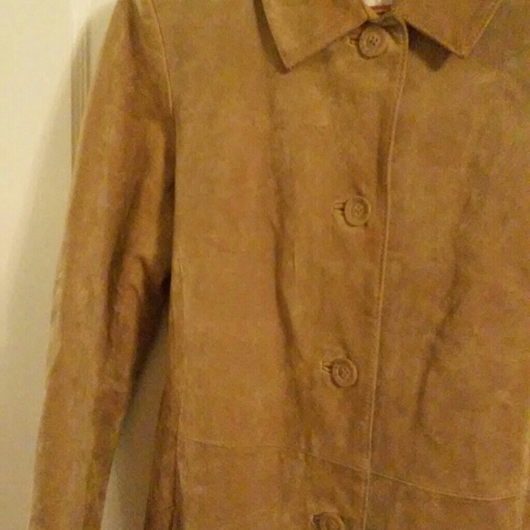 a.n.a | Jackets & Coats | Womens Camel Color Suede Jacket Size Medium ...