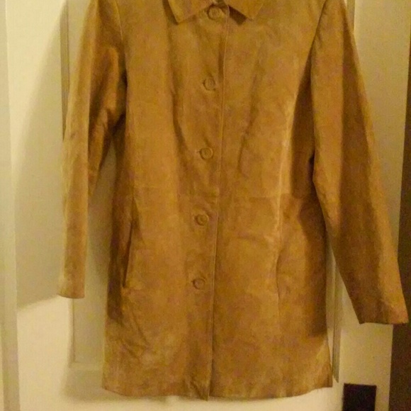 a.n.a | Jackets & Coats | Womens Camel Color Suede Jacket Size Medium ...