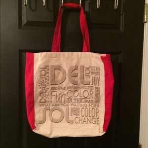 30% off del sol Handbags - Del sol beach book bag color changing from ...