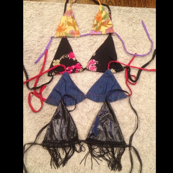 Tops | Custommade Bikini Tops | Poshmark