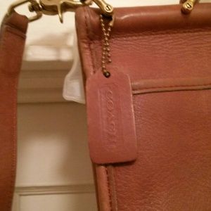 Coach | Bags | Coach Tan Satchel Vintage | Poshmark