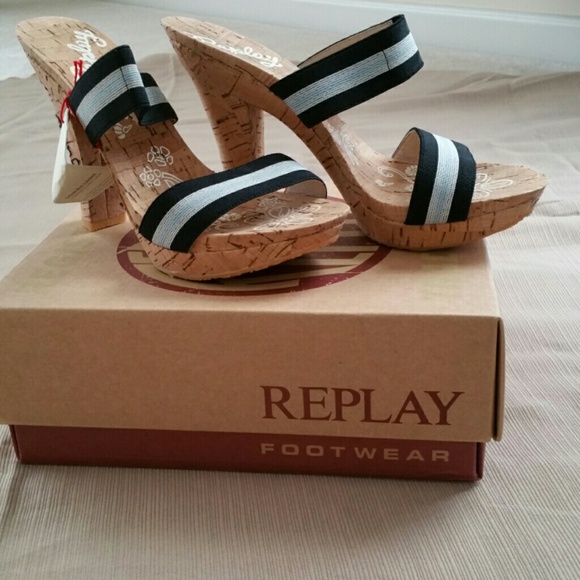 Replay | Shoes | Replay Platform Sandals | Poshmark