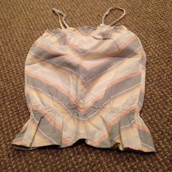 Mossimo Supply Co. | Tops | Chevron Peplum Tank | Poshmark