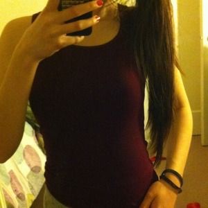 Tops | Burgundy Maroon Tank Top American Brandy Inspired | Poshmark