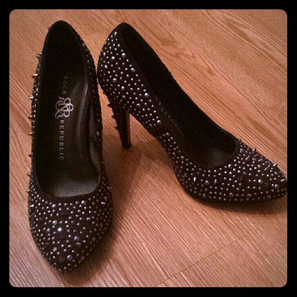 Rock & Republic | Shoes | Rock Republic Spike Heels | Poshmark