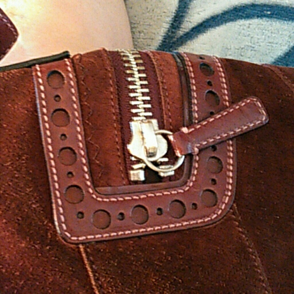 Coach | Bags | Vintage Suede Coach Unique And Hippie | Poshmark